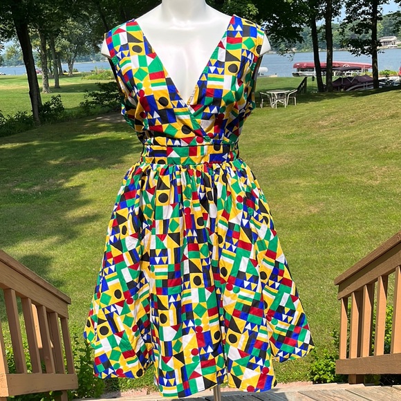 Hongyu Amy | Dresses | Nwt Hongyu Amy African Print Dress S | Poshmark